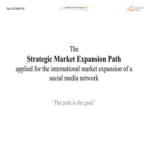 Strategic market expansion path en | PPT