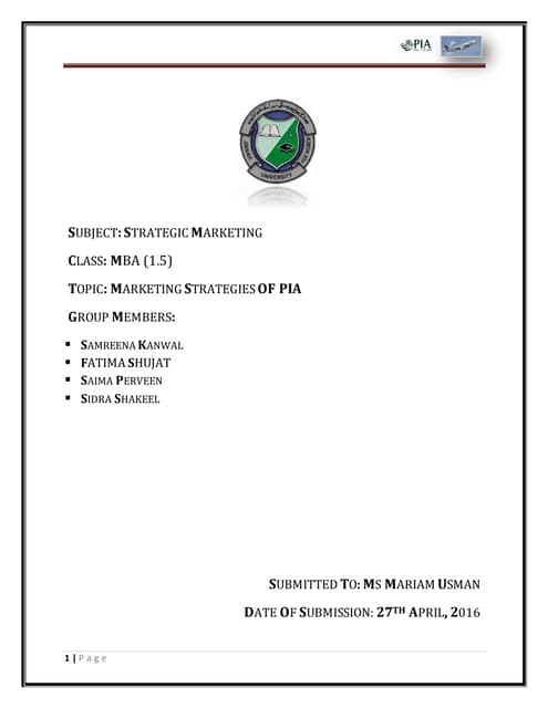 Case study on stp | DOCX