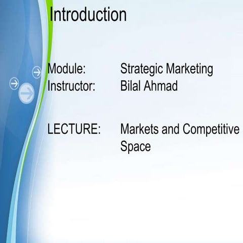 Strategic marketing lecture 3 | PPT