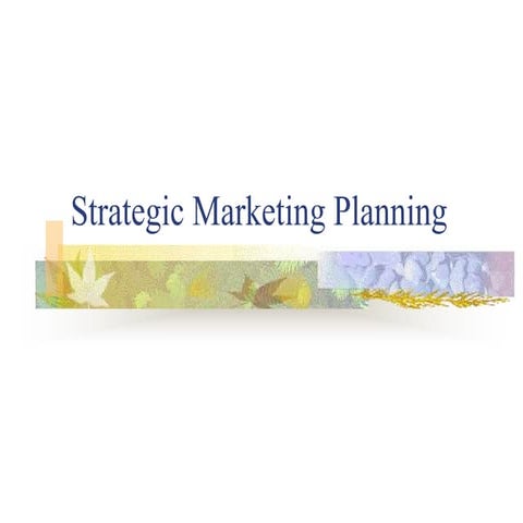 Strategic Marketing Planning.ppt