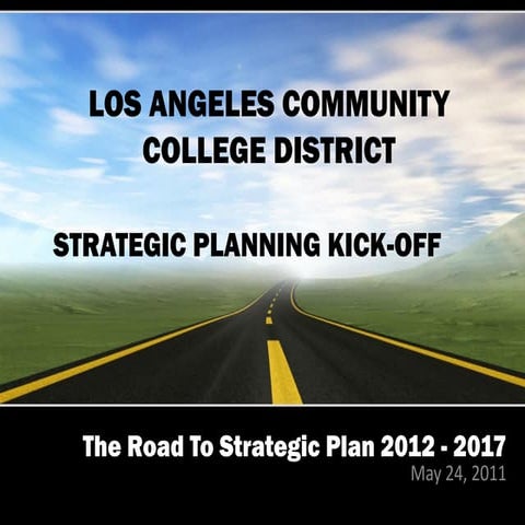 Strategic Plan Kick-Off | PDF