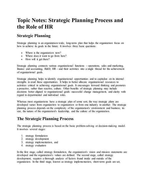 Bryson. chapter 6. identifying strategic issues facing the organization ...