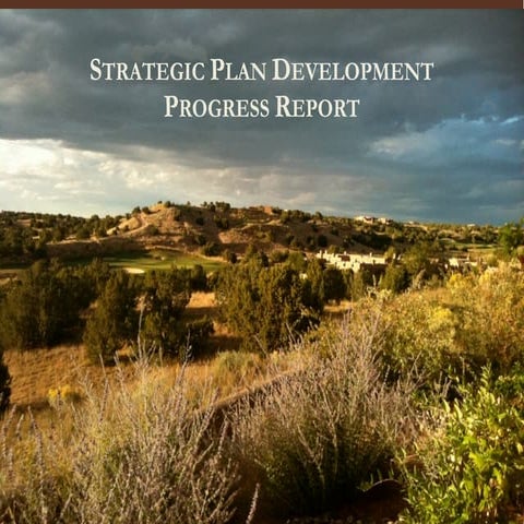 Strategic plan progress report intro | KEY