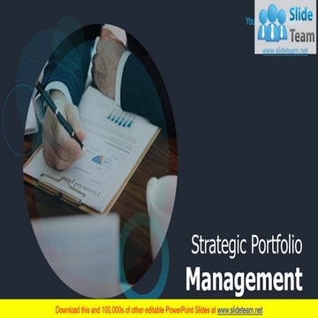 Strategic Portfolio Management PowerPoint Presentation Slides | PDF
