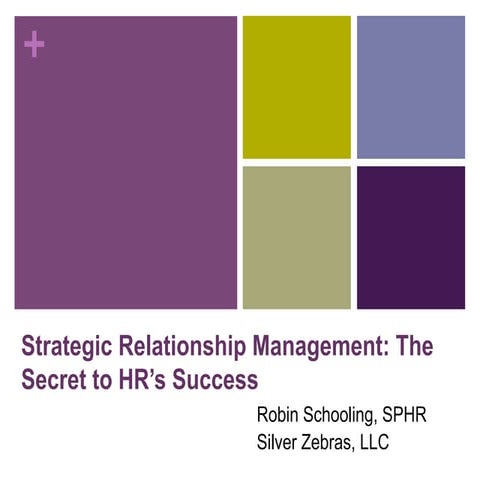Strategic Relationship Management | PDF