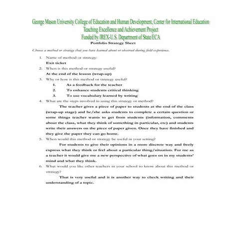 Multiple Intelligences Lesson Plan | DOCX