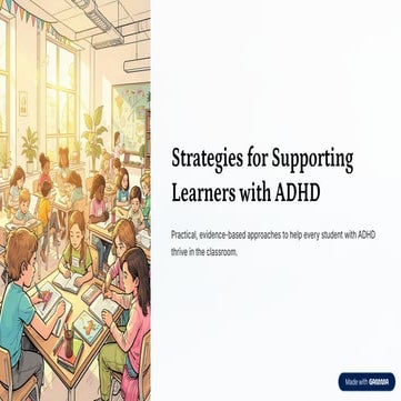 ADHD Powerpoint Presentation | PPT