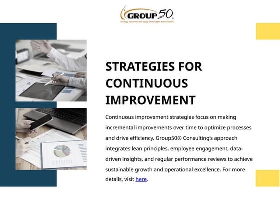 The Importance of Continuous Improvement Strategies for a Profitable ...