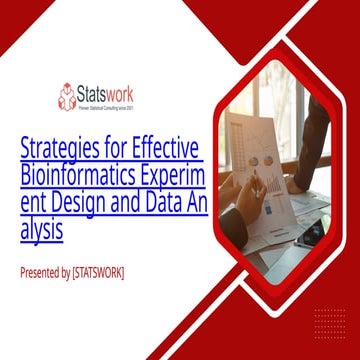 Strategies for Effective Bioinformatics Experiment Design and Data ...