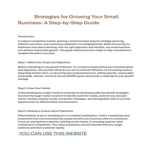 Strategies for Growing Your Small Business.pdf