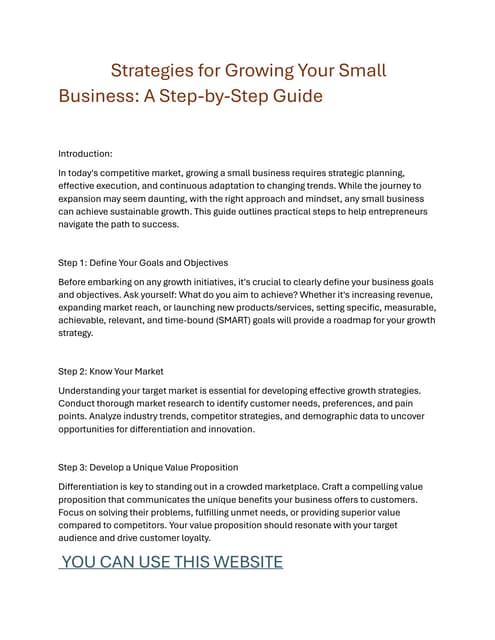 Business Roadmap.pdf | Startups | Business