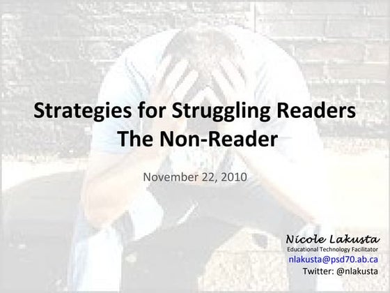 Helping Struggling Readers | PPT