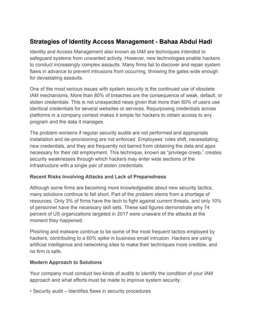 What is Identity and Access Management.pdf What is Identity and Access Management.pdf