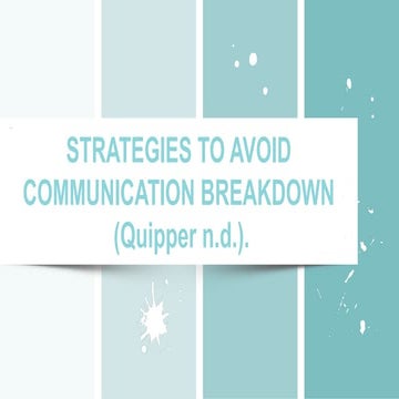 Strategies to avoid communication breakdown.pptx