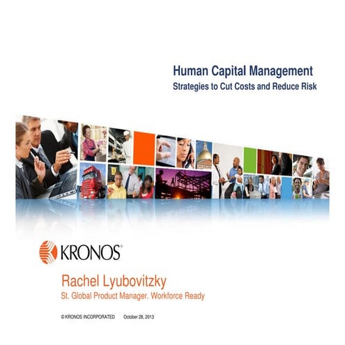 HRM: Strategies to Cut Costs and Reduce Risk | PDF