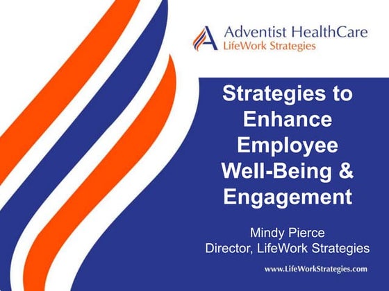 Employee well-being | PPT | Mental Health | Diseases and Conditions