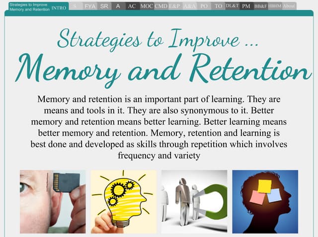 Memory Retention And Learning memory-retention-and-learning