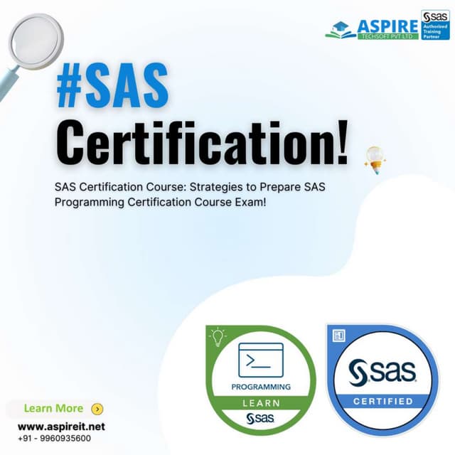 Strategies To Prepare Sas Certification Exam Aspire Techsoft Pptx