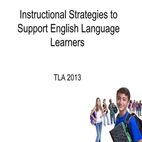 Strategies to Support English Language Learners | PPT
