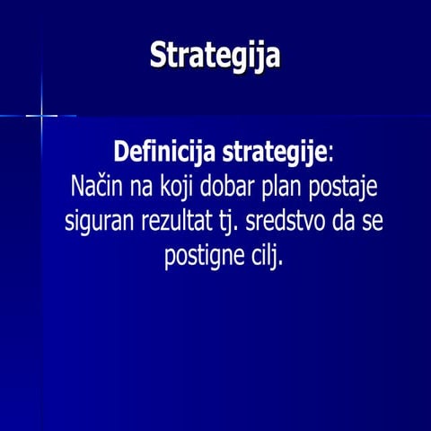 Strategija | PPT