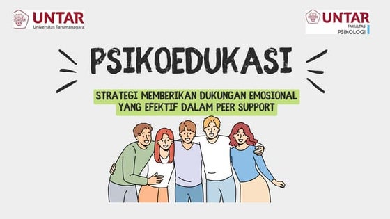 Poster Dukungan Emosional pada Peserta Peer Support | PDF