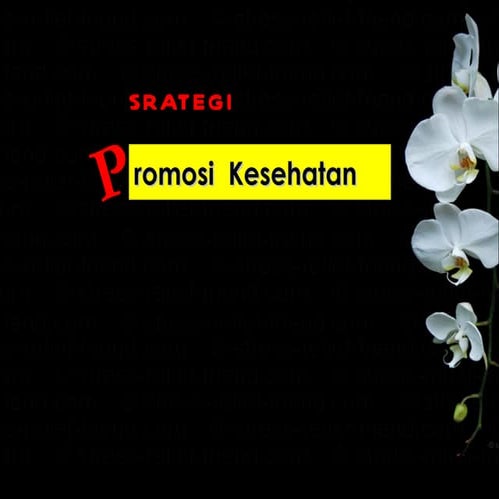 Strategi promkes | PPT
