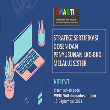 Strategi Sertifikasi Dosen dan Penyusunan LKD-BKD melalui Sister.pptx