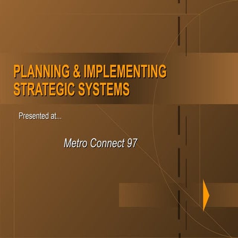Strategic Systems | PPT