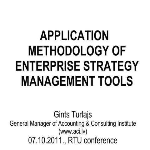 Strategy selection | PPT