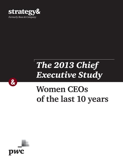 The Diversity Imperative: 14th Annual Australian Chief Executive Study ...