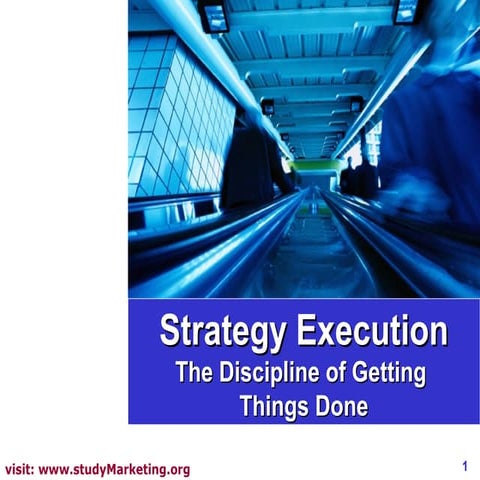 Strategy execution | PPT