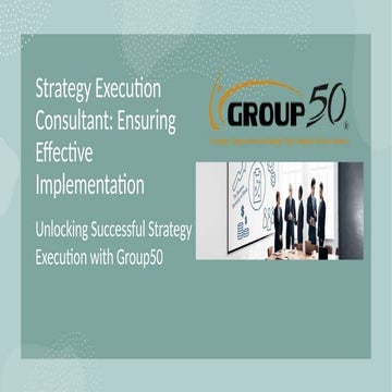 Unlock Success with Expert Strategy Execution Consulting | PPTX