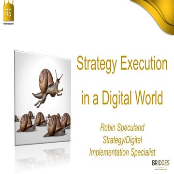 Keynote - Strategy Execution in a Digital World | PDF
