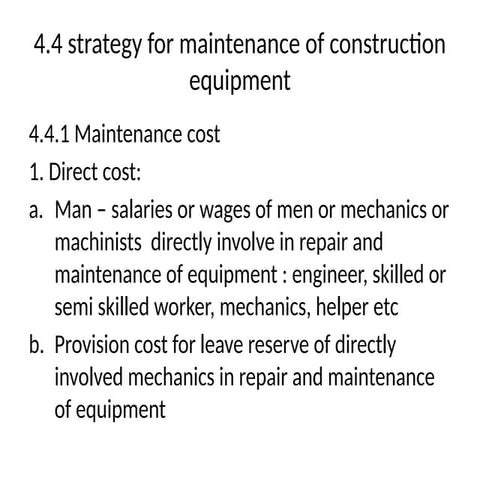 Spare parts management | PPTX