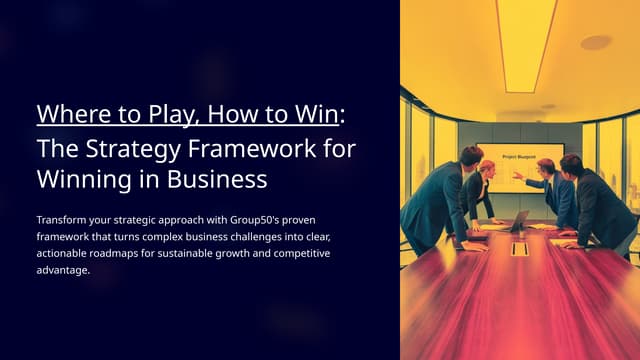 Must-Win Battles as Model of Strategy | PPTX