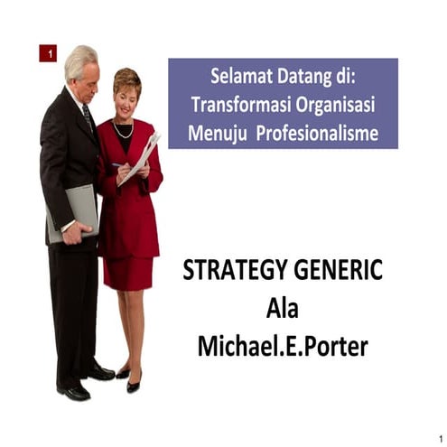 Strategy Generic Porter | PPT