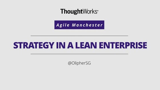 3 stories from Lean Enterprise | PPT