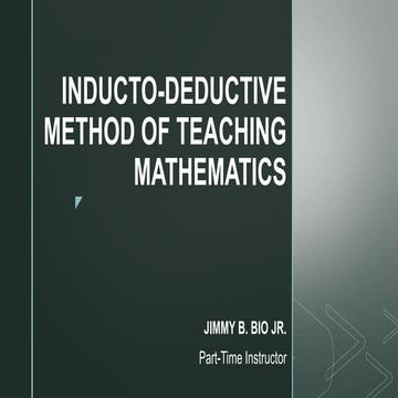 6. inductive and deductive method | PDF