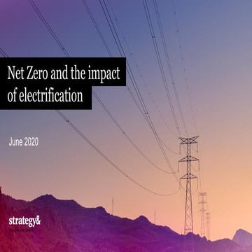 Net Zero and the impact of electrification | PDF