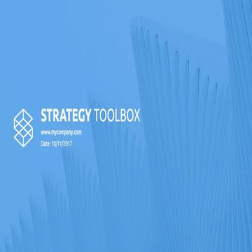 Strategy toolbox PowerPoint | PDF | Business | Business and Finance