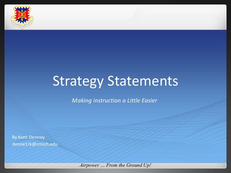 the-strategy-statement