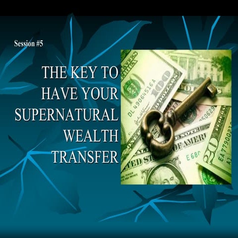 Strategy wealth transfer | PPT