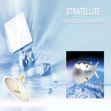 Stratellite communication ppt | PPTX