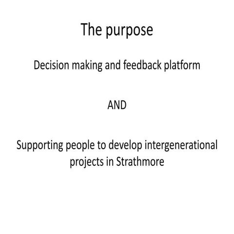 Strive wellbeing intergenerational pp | PPTX