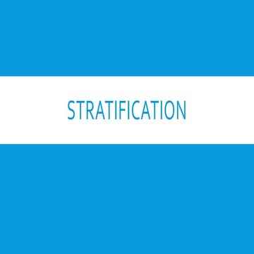 STRATIFICATION.pptx