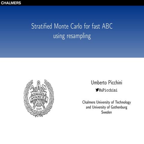 Stratified Sampling And Resampling For Approximate Bayesian Computation