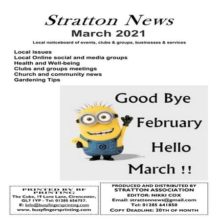 Stratton News March 2021 | PDF