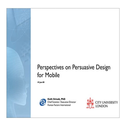 Mobile Persuasion | PDF