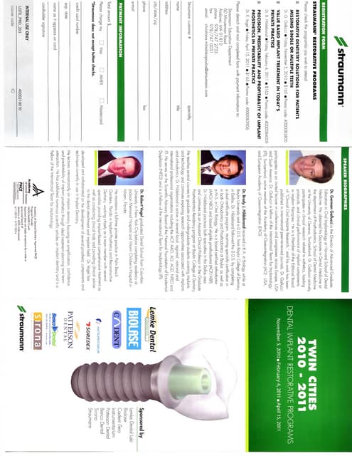 Impression Taking Components for Straumann | PDF