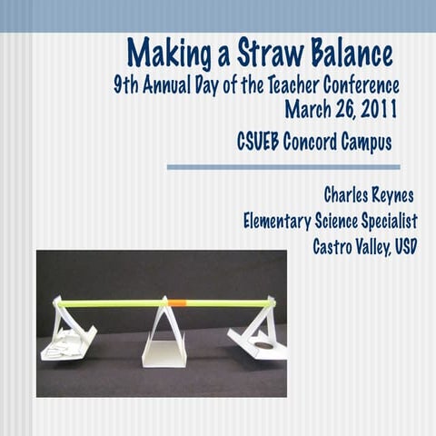 Straw balance | PPT